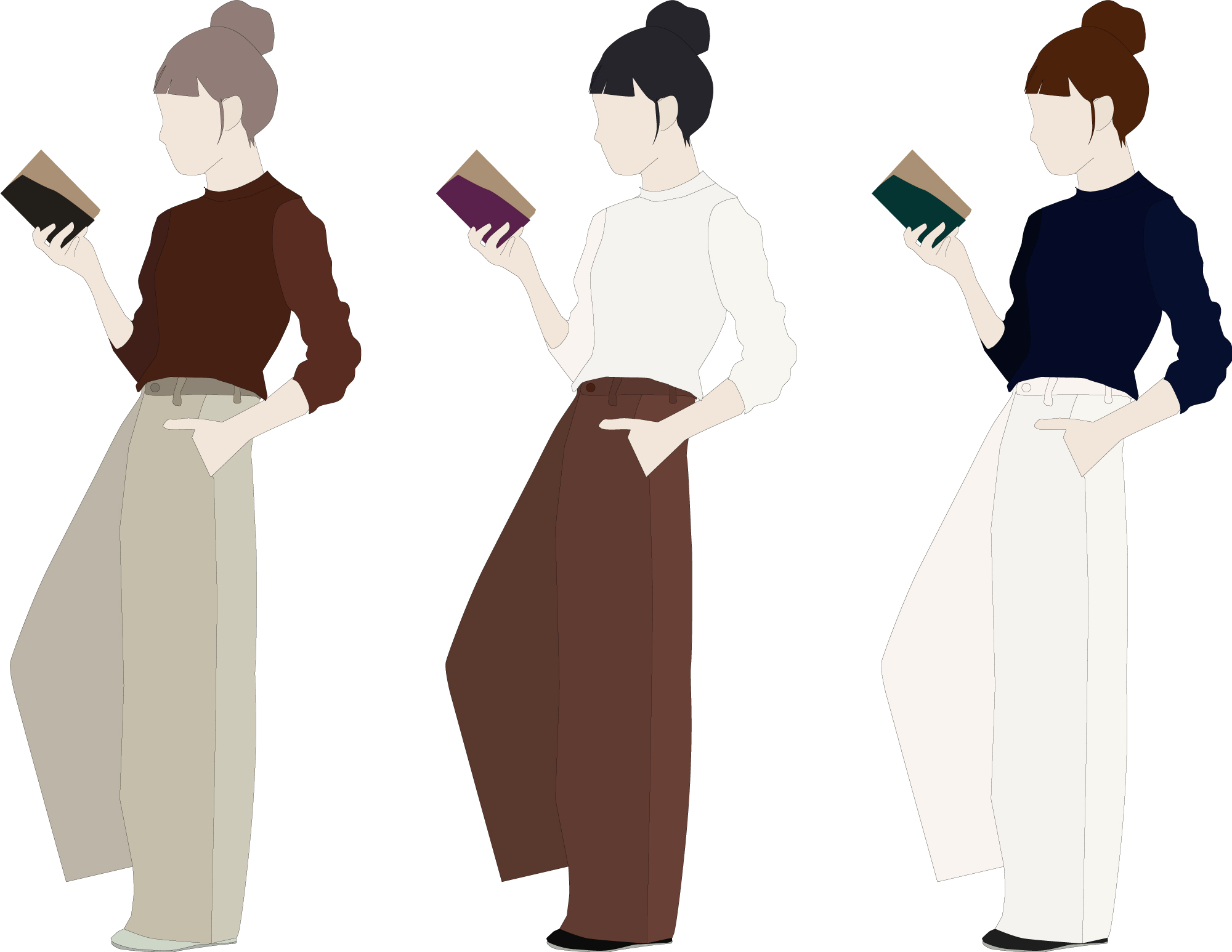 ワイドパンツは太って見える?体型別コーデや人気ユニクロ商品を紹介 | Slow Lab.