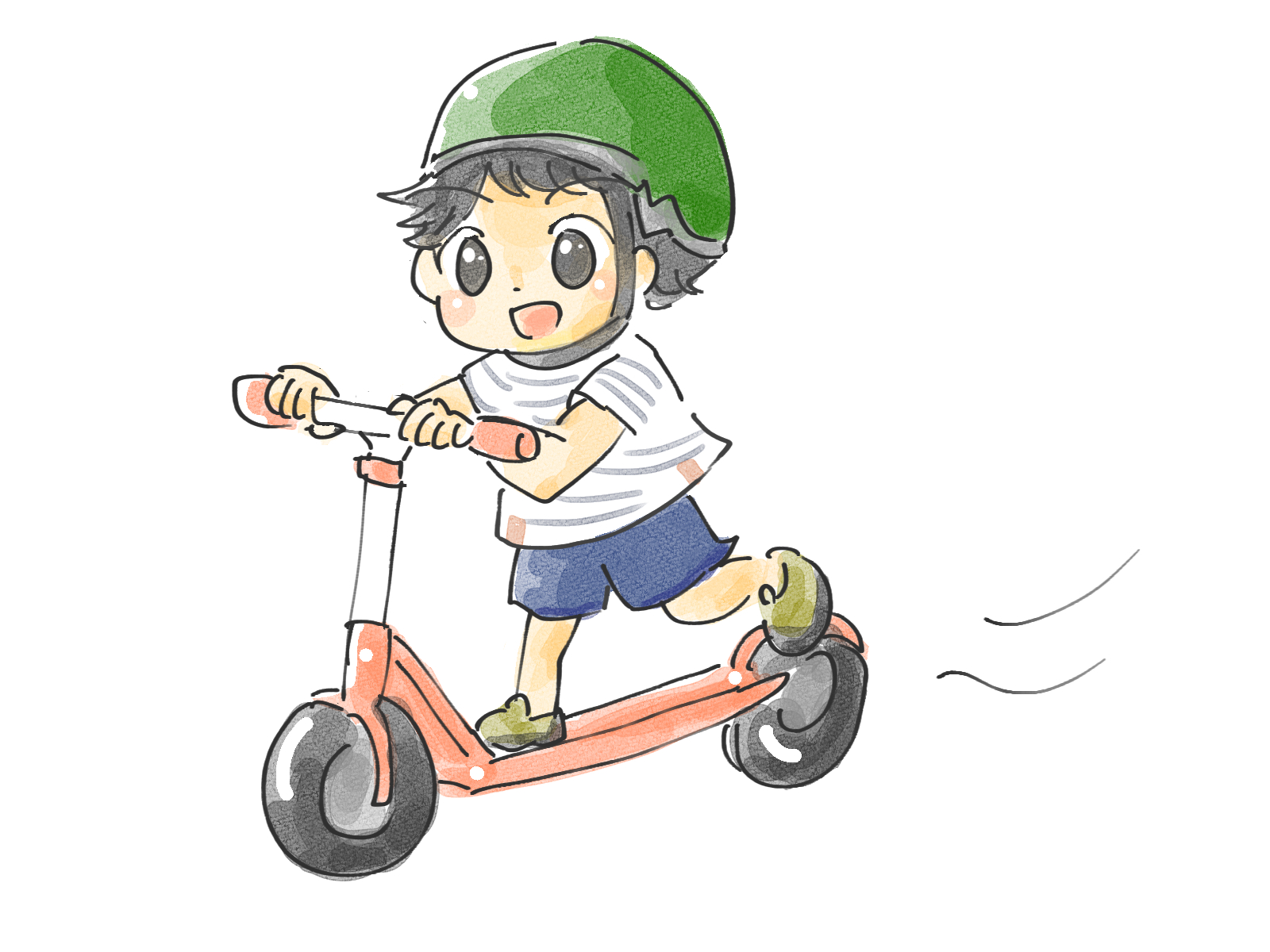 子供にキックボードは危険?おすすめの選び方やヘルメットの必要性も! | Slow Lab.